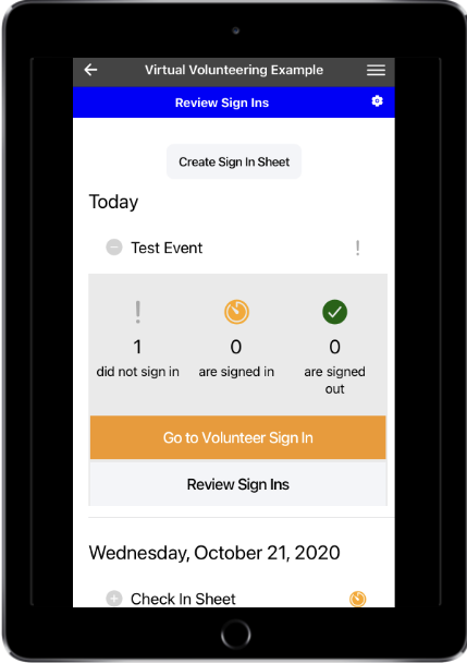 Digital Event Sign-In Sheet | Track It Forward