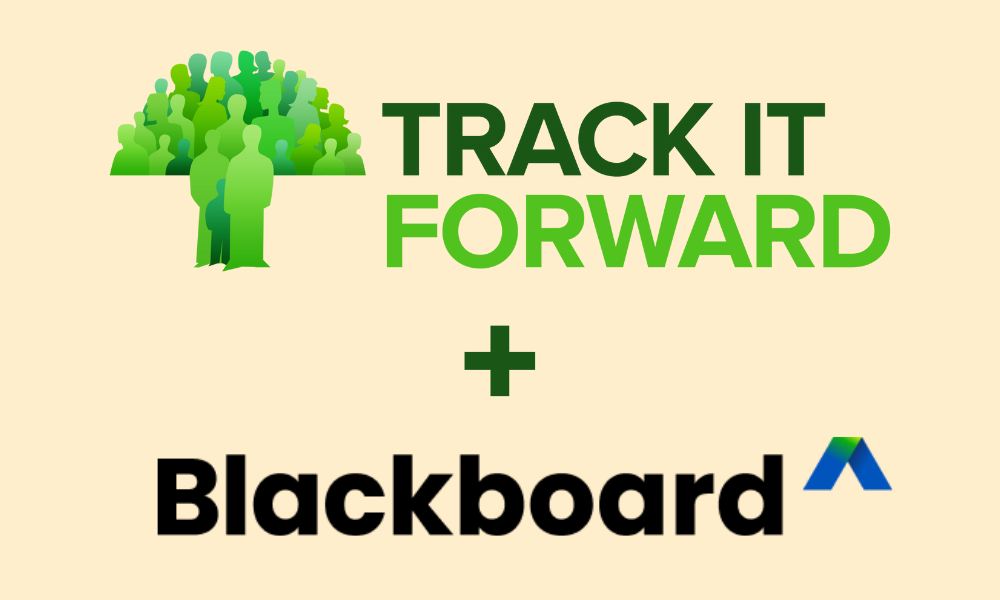 Track it Forward and Blackboard | Track It Forward