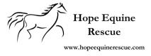 Hope Equine Rescue | Track It Forward